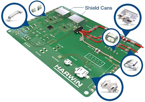Harwin EZ-BoardWare RFI- und PCB-Hardware zur Aufbaumontage - Harwin ...