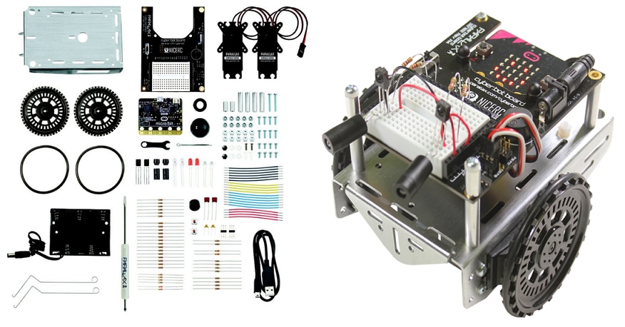 Cyber:bot Roboter-Kit mit micro:bit - Parallax | Mouser