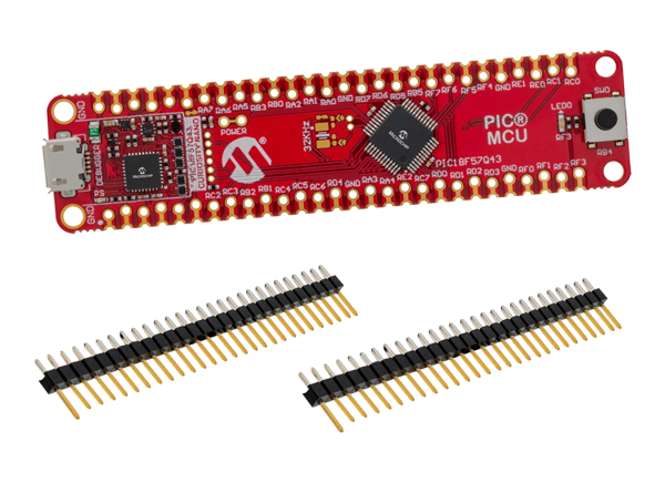 PIC18F57Q43 Curiosity-Nano-Kit (DM164150) - Microchip Technology | Mouser