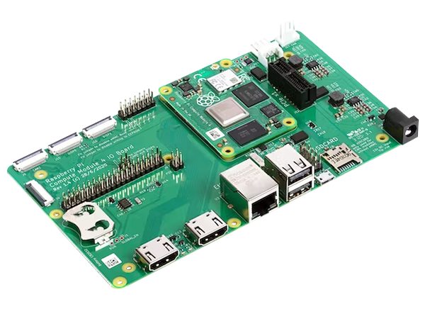 Rechenmodul 4 IO-Board (CM4IO) - Raspberry Pi | Mouser