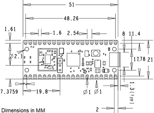 Pico/Pico H/Pico mit RP2040-basierten MCU-Platinen - Raspberry Pi | Mouser