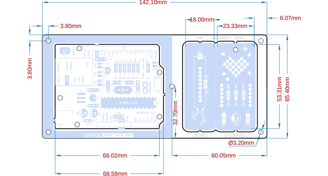 Make Your UNO-Kit (AKX00037) - Arduino | Mouser