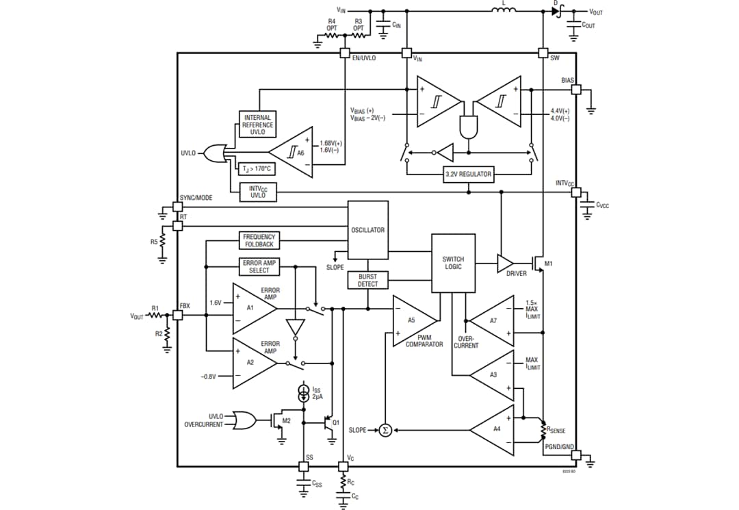LT8333 Strommodus-DC/DC-Wandler - ADI | Mouser