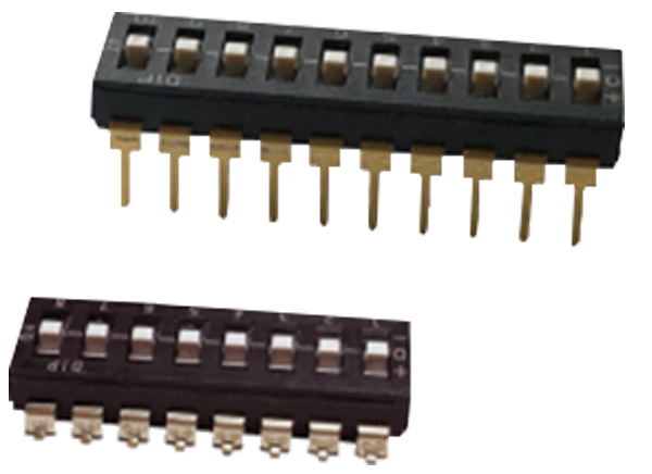 KAD Multiple Position DIP Switches - E-Switch | Mouser