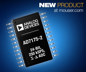 Analog Devices AD7175-2 Sigma-Delta Rail to Rail ADC Available at ...